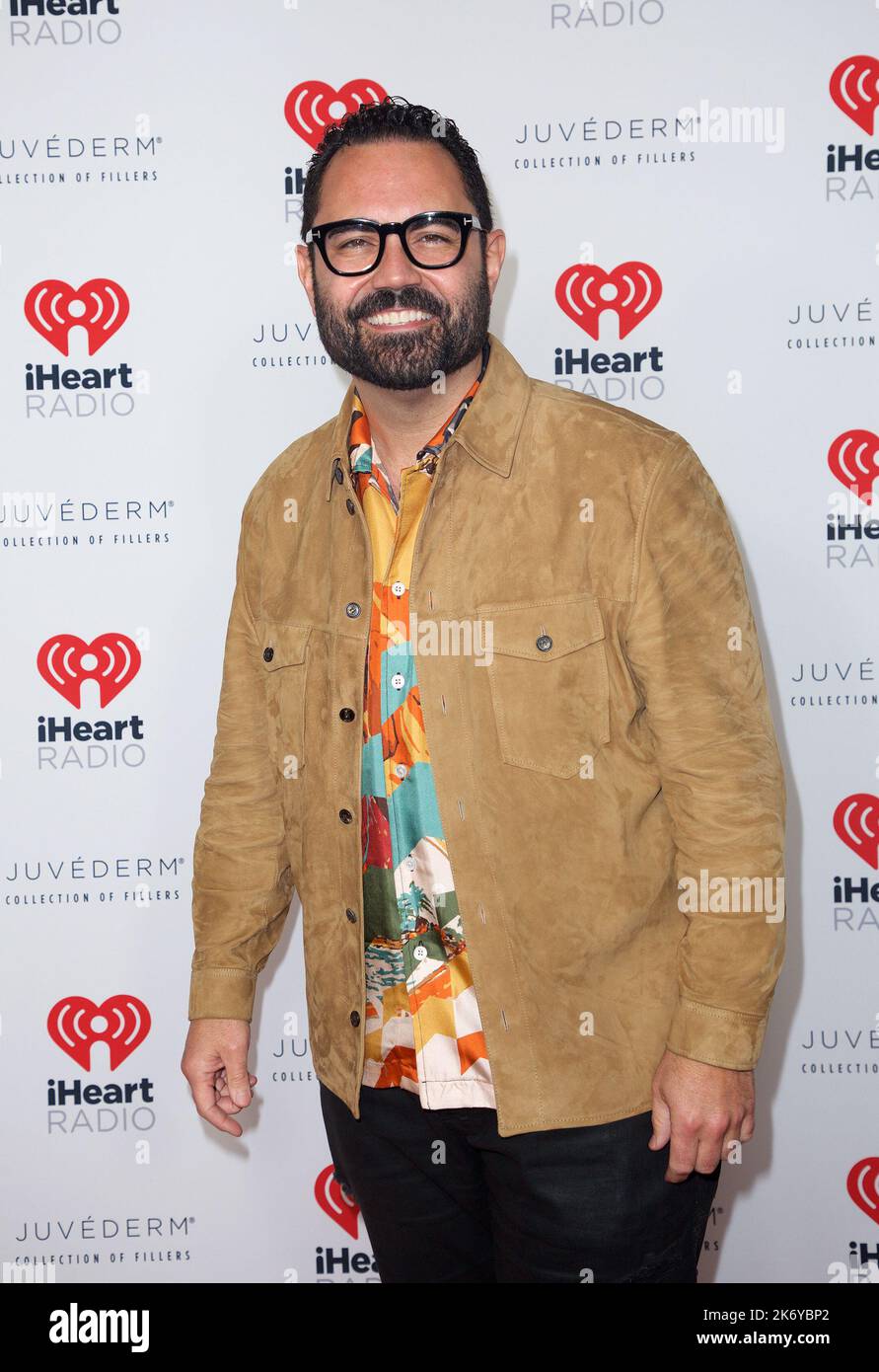 MIAMI, FLORIDA - Enrique Santos is seen on the red carpet at FTX Arena ...
