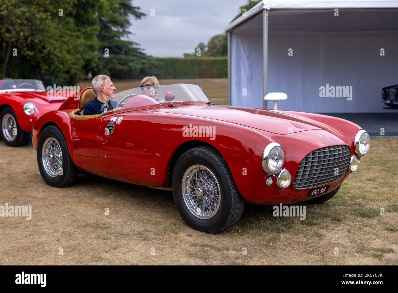 1951 Ferrari 212 Export Coupe Vignale ‘OO 98’ on display at the ...