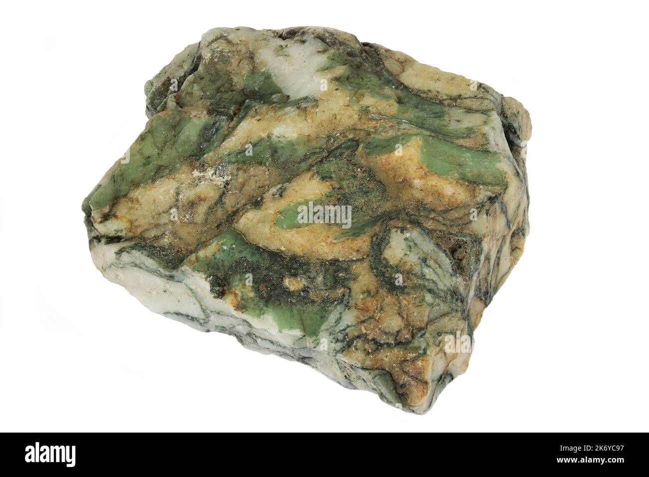 tree agate from Brazil isolated on white background Stock Photo - Alamy