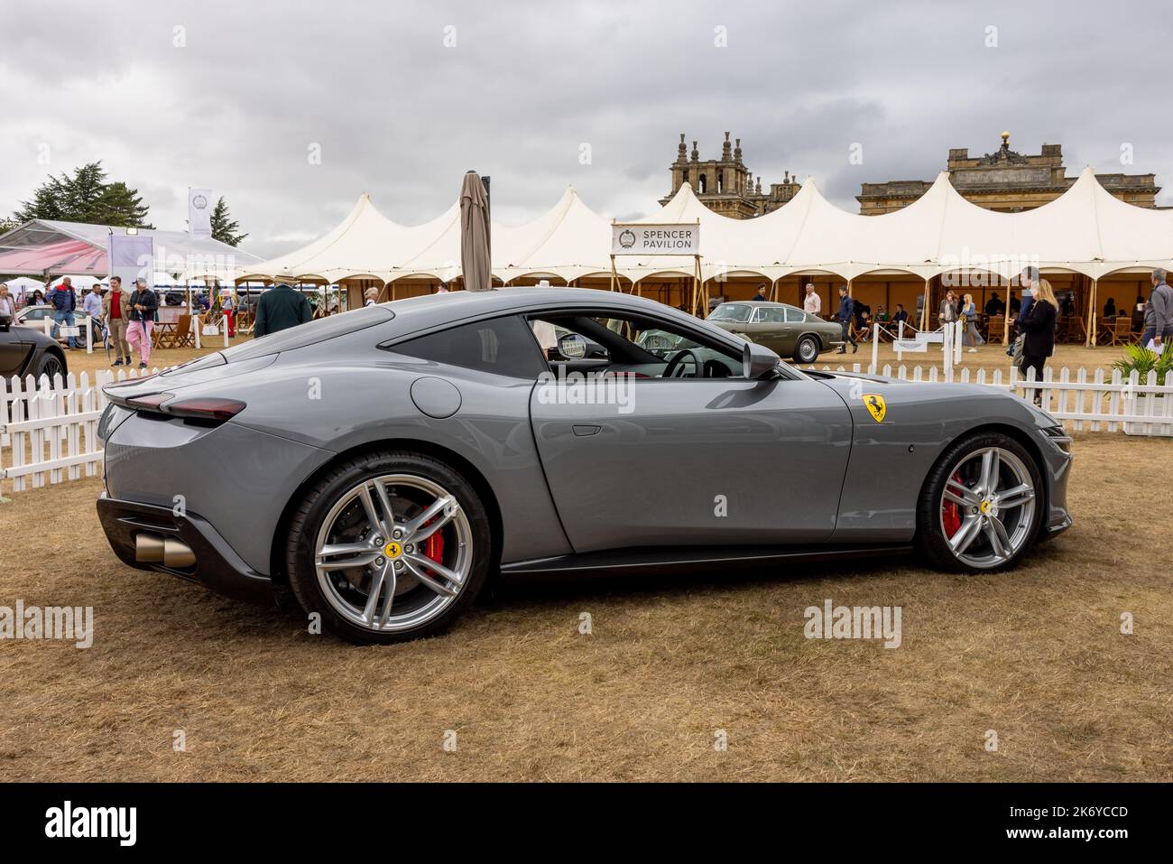 Ferrari Roma, on display at the Salon Privé Concours d’Elégance motor ...