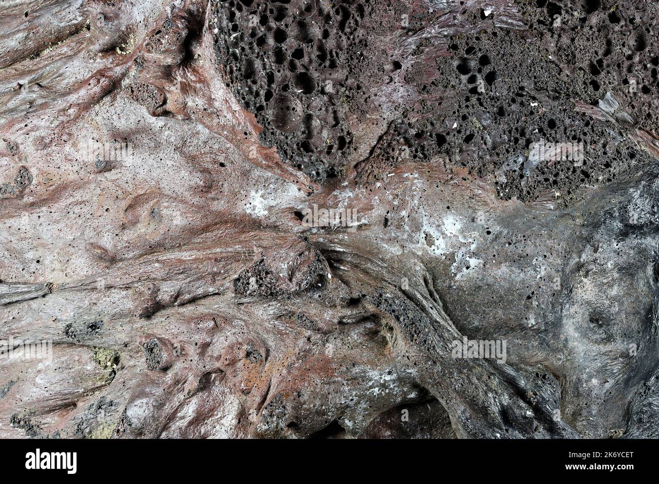 volcanic slag from Mount Etna, Sicily for background use Stock Photo ...