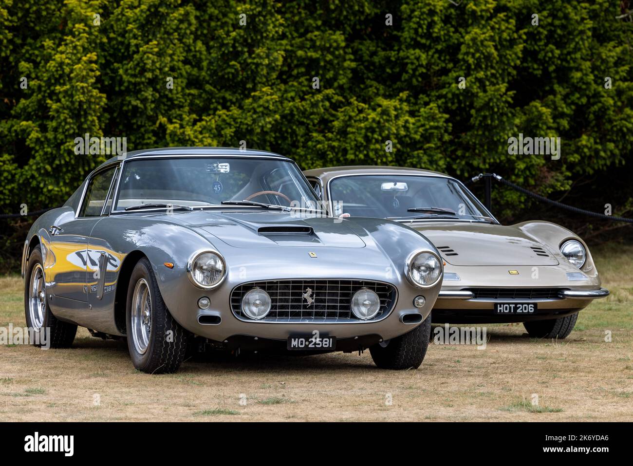 1961 Ferrari 250 GT SWB & 1968 Dino 206 GT Berlinetta by Scaglietti, on ...