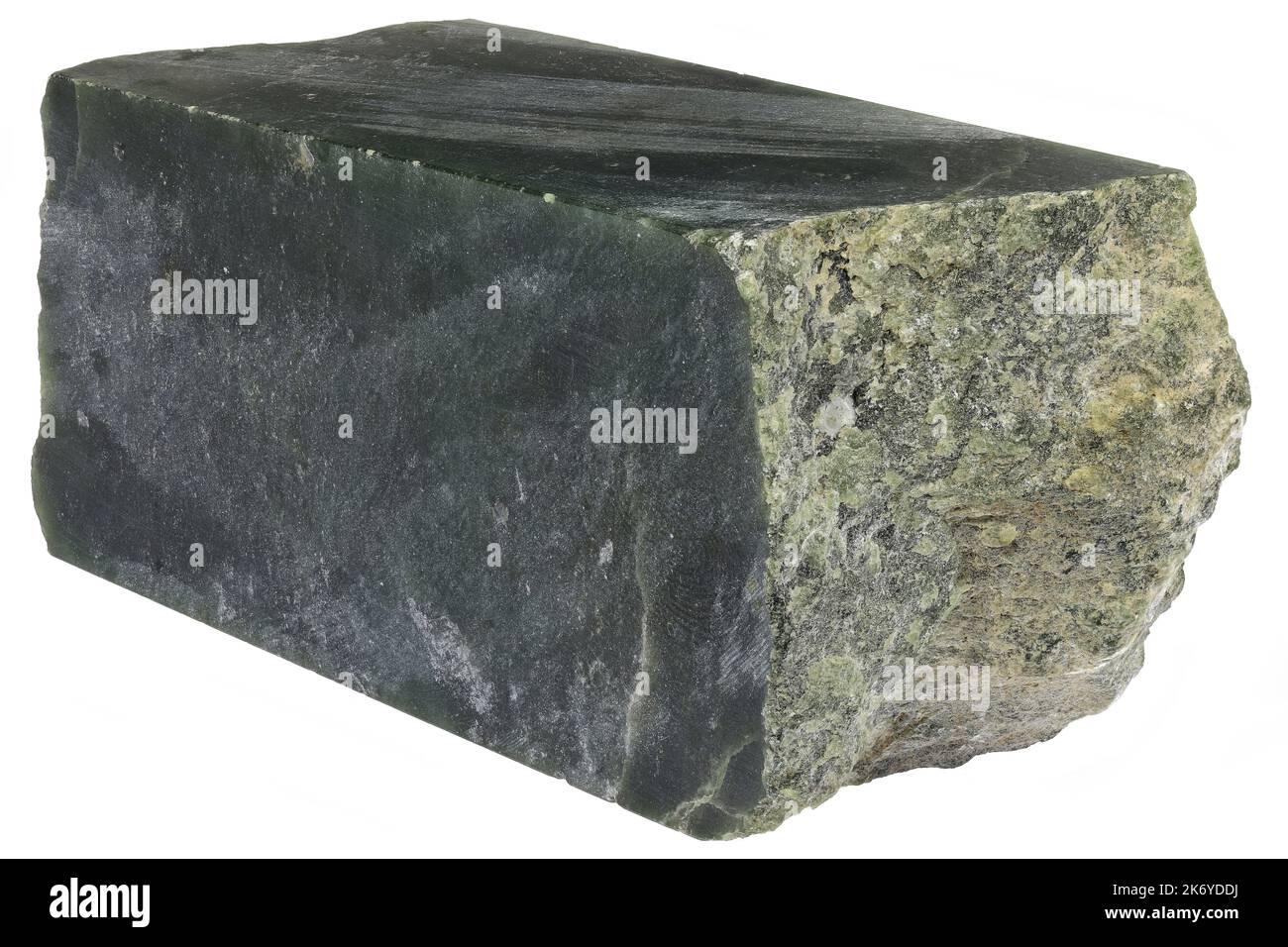 jade from Russia isolated on white background Stock Photo - Alamy
