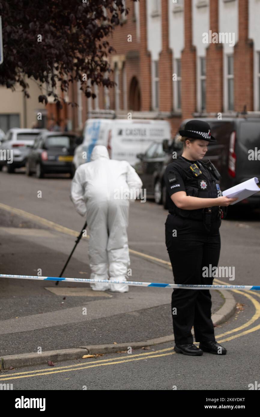 Brentwood Essex, UK. 16th Oct, 2022. Major Essex police incident ...