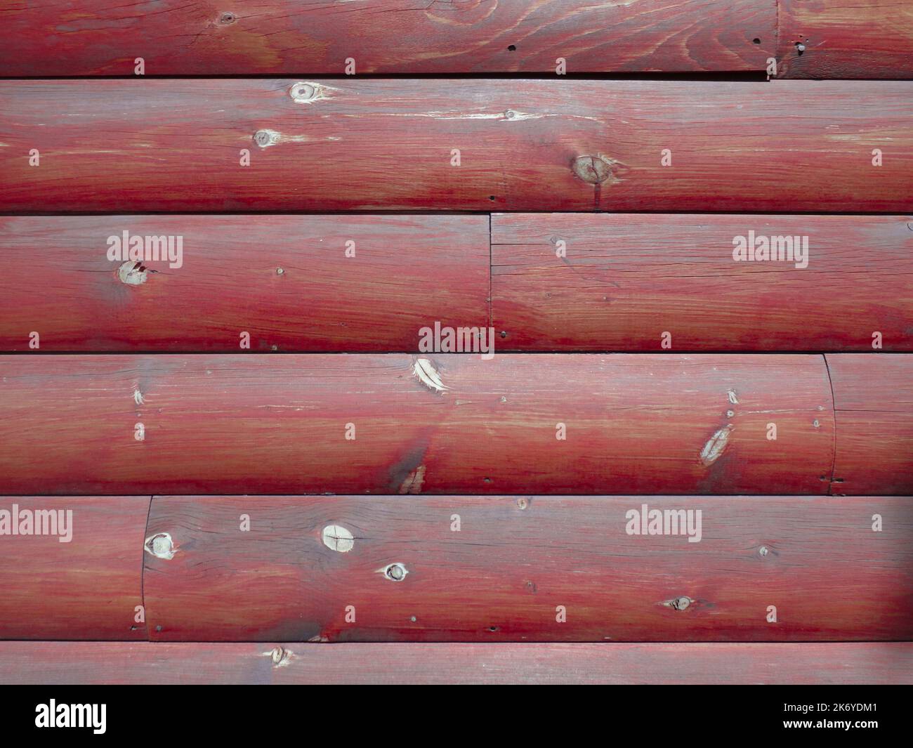 Seamless Log Cabin Texture