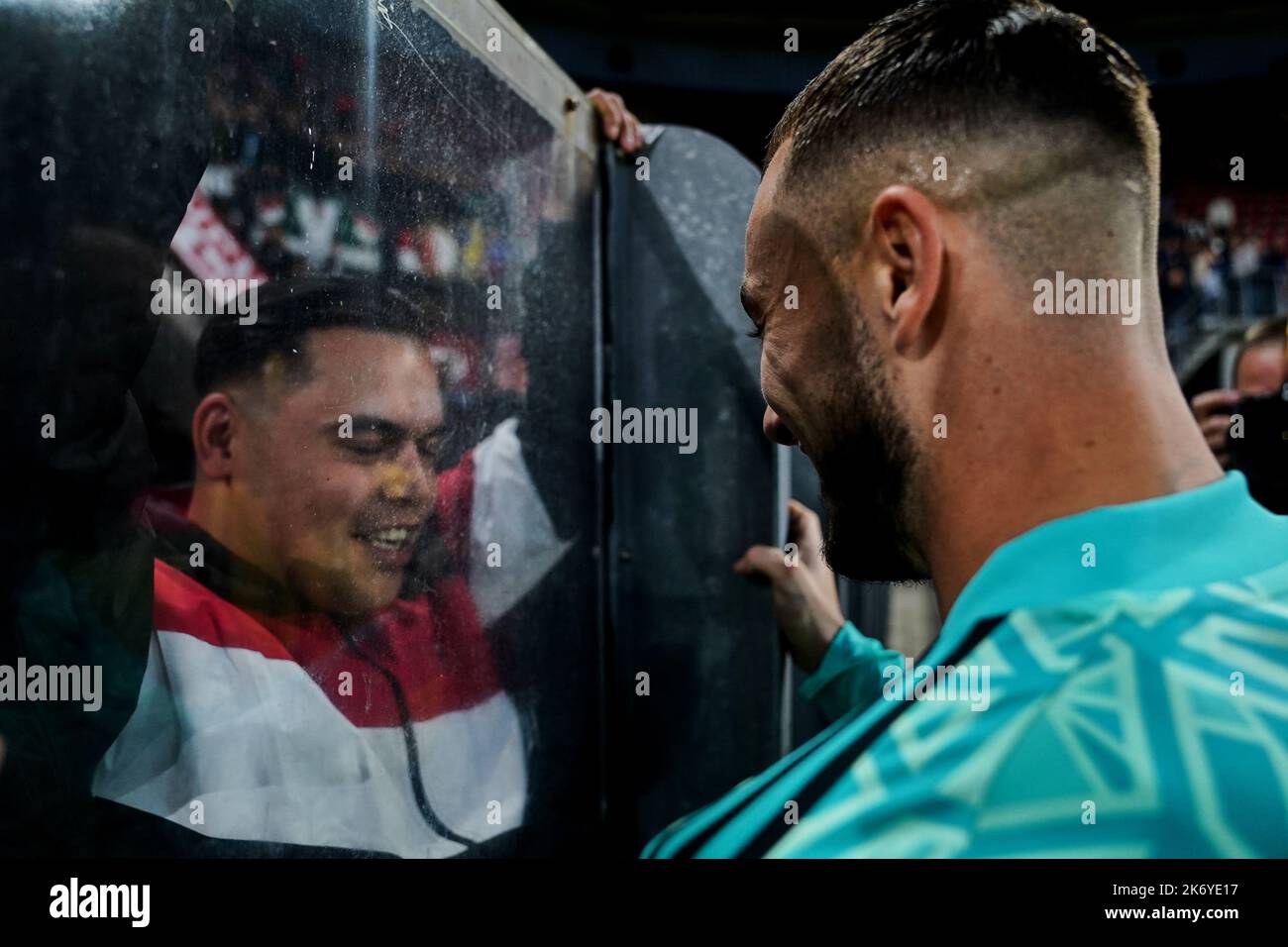 Alkmaar - Feyenoord keeper Justin Bijlow during the match between AZ ...