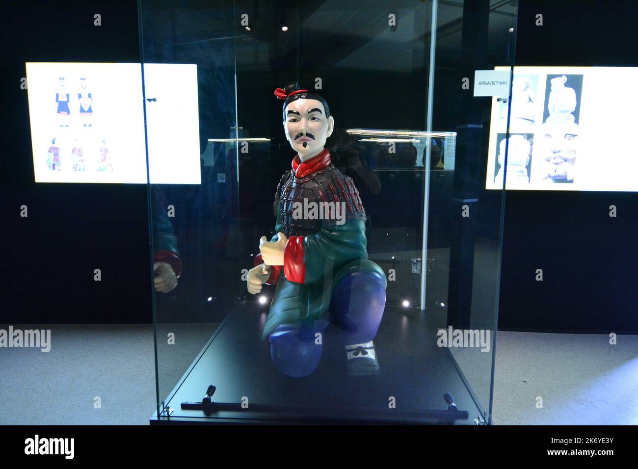 Media Day at the exhibition Terracotta Army.VDNH, Moscow October 13 ...