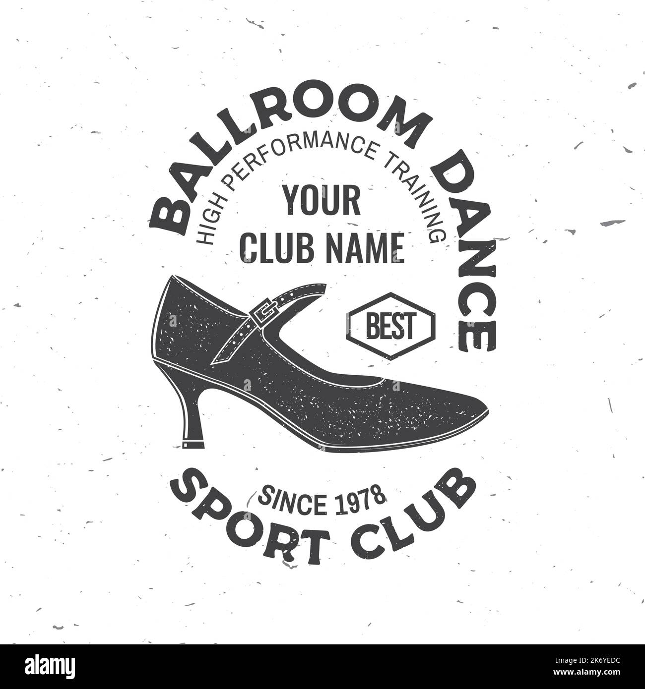 Ballroom dance sport club logo, badge design. Concept for shirt or logo ...
