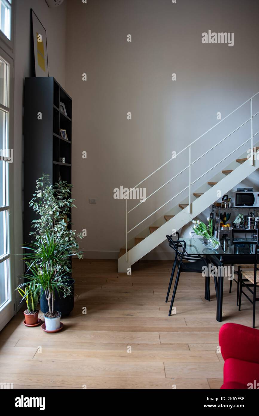Stair, Interior design Stock Photo - Alamy