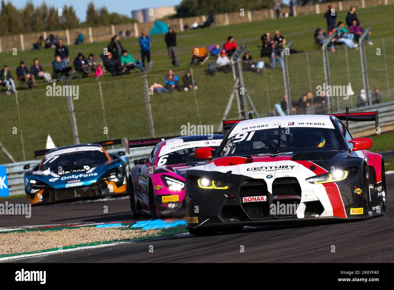 Donington Park, UK. 16th Oct, 2022. Alexander Sims driving the Century ...