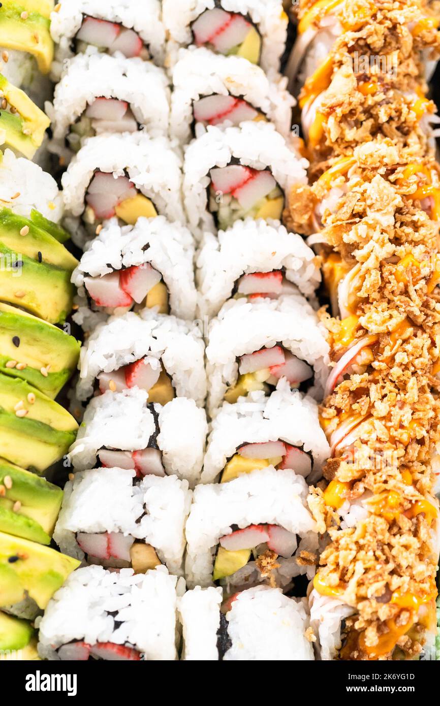 Pre packaged sushi hi-res stock photography and images - Alamy