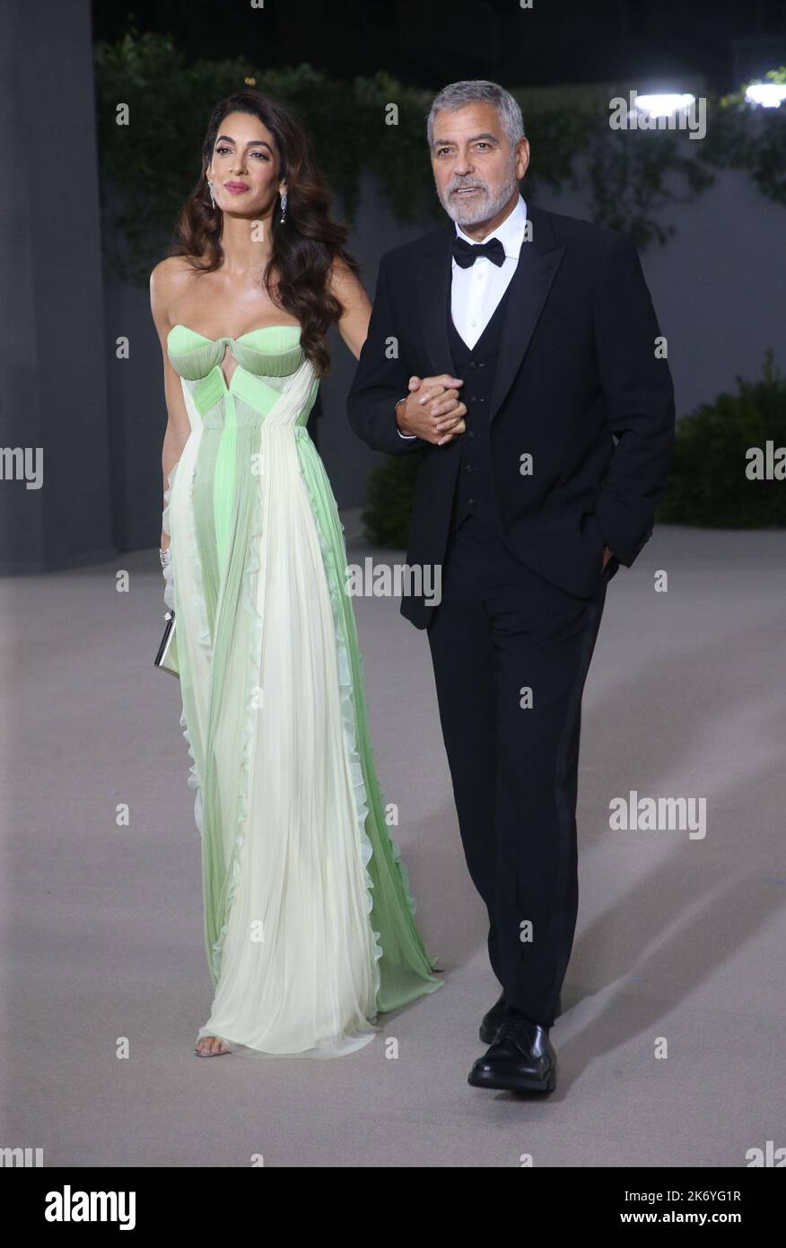 15 October 2022 - Los Angeles, California - Amal Clooney, George ...