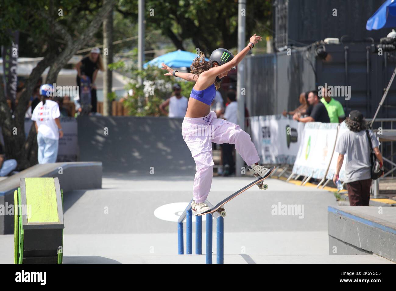 Rio De Janeiro, Brazil. 16th Oct, 2022. The men's and women's finals of the Street category of ...