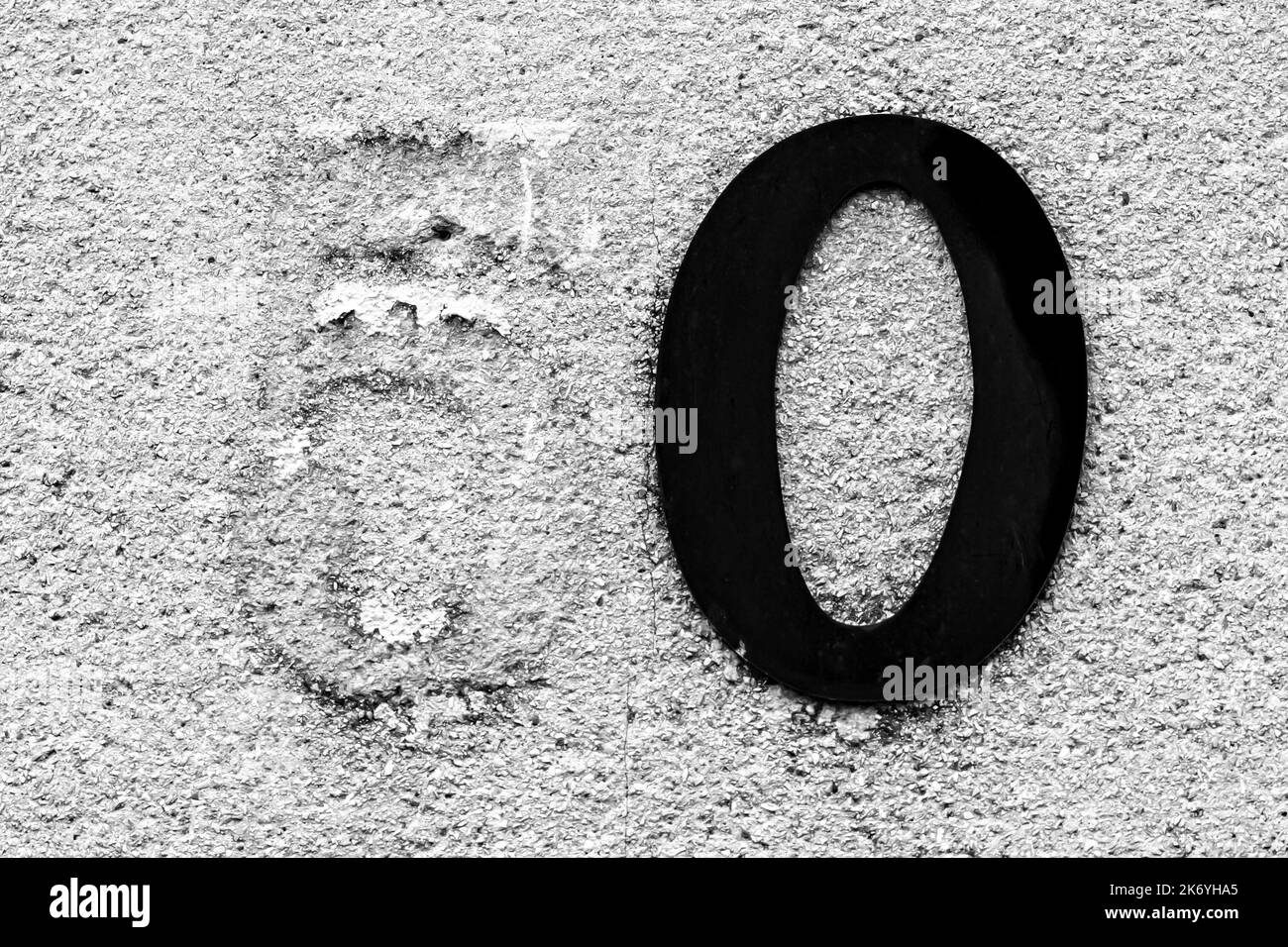 Number five sign on Black and White Stock Photos & Images - Alamy
