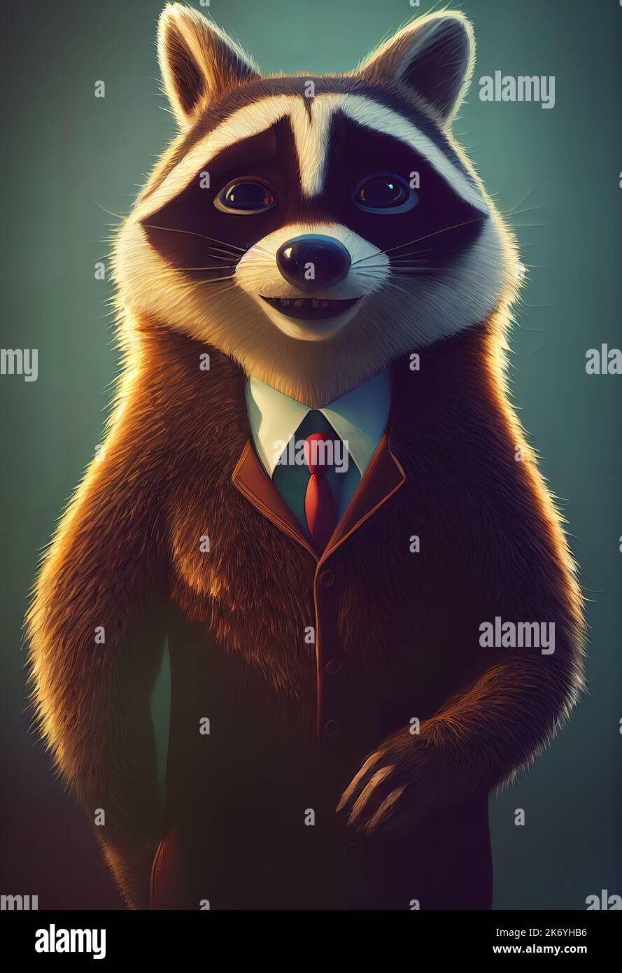Anthropomorphic Raccoon