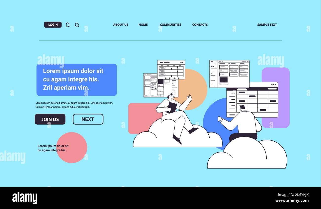 businesspeople team planning day scheduling appointment in calendar app ...