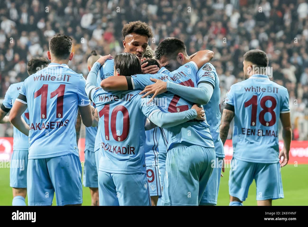 ISTANBUL, TURKEY - OCTOBER 16: Mahmoud Trezeguet of Trabzonspor ...