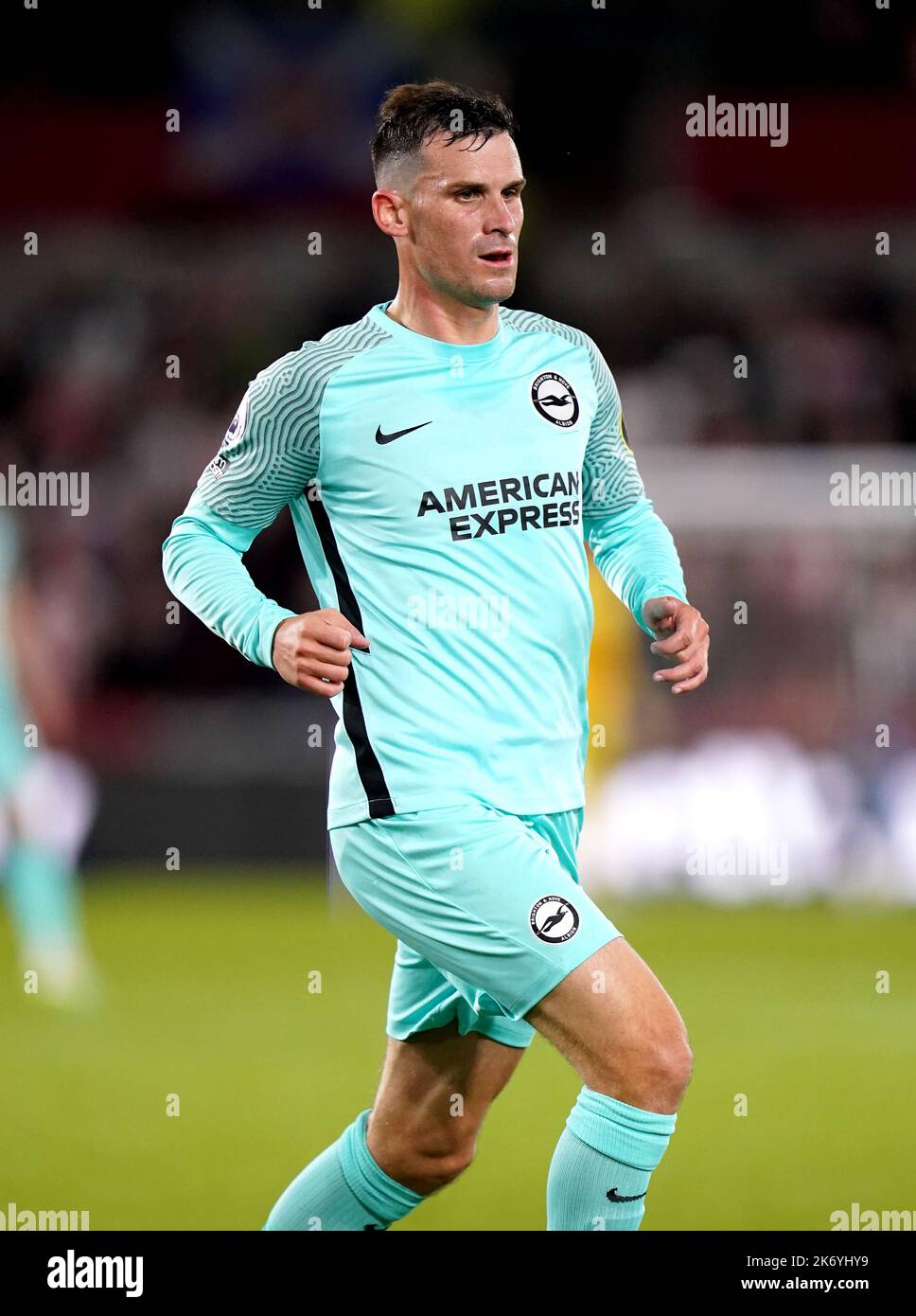 Brighton and Hove Albion's Pascal Gross during the Premier League match ...