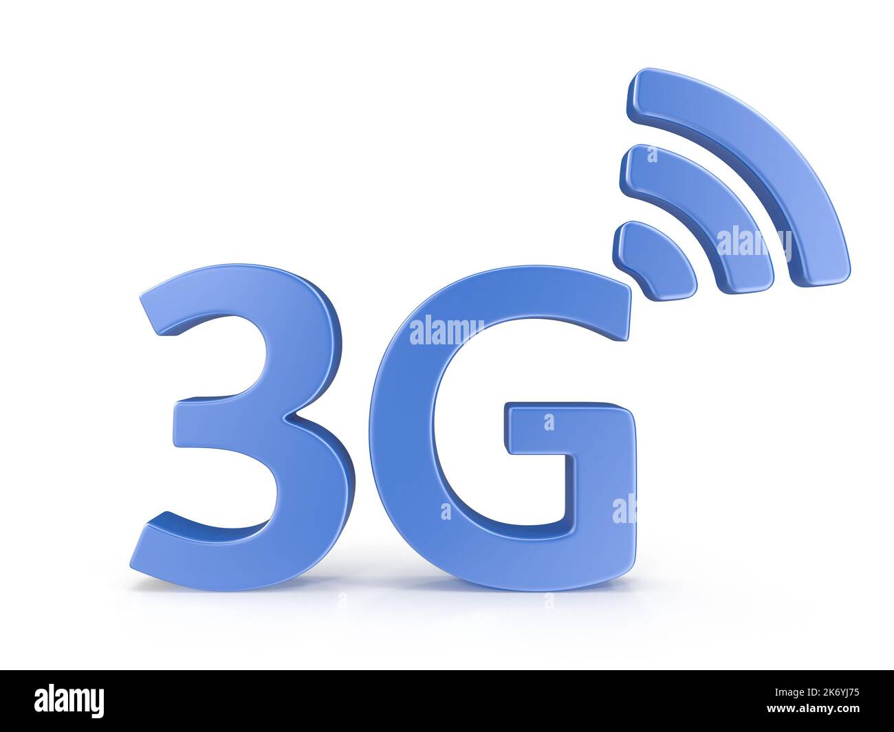 3G Connection Symbol , This is a 3d rendered computer generated image ...