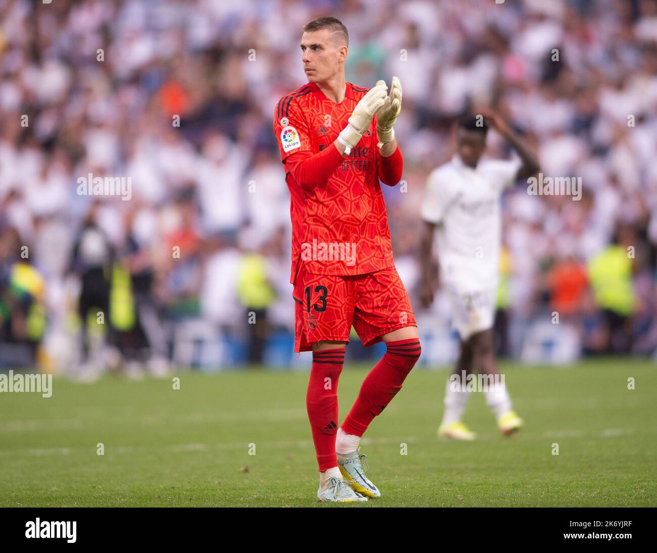 Madrid, Spain. 16th October 2022; Santiago Bernabeu Stadium, Madrid ...