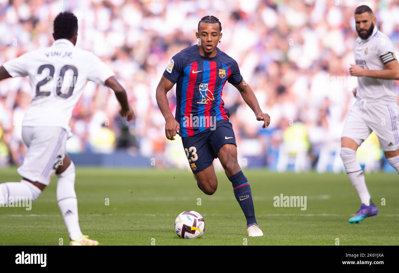 Madrid, Spain. 16th October 2022; Santiago Bernabeu Stadium, Madrid, Spain: La Liga Santander ...