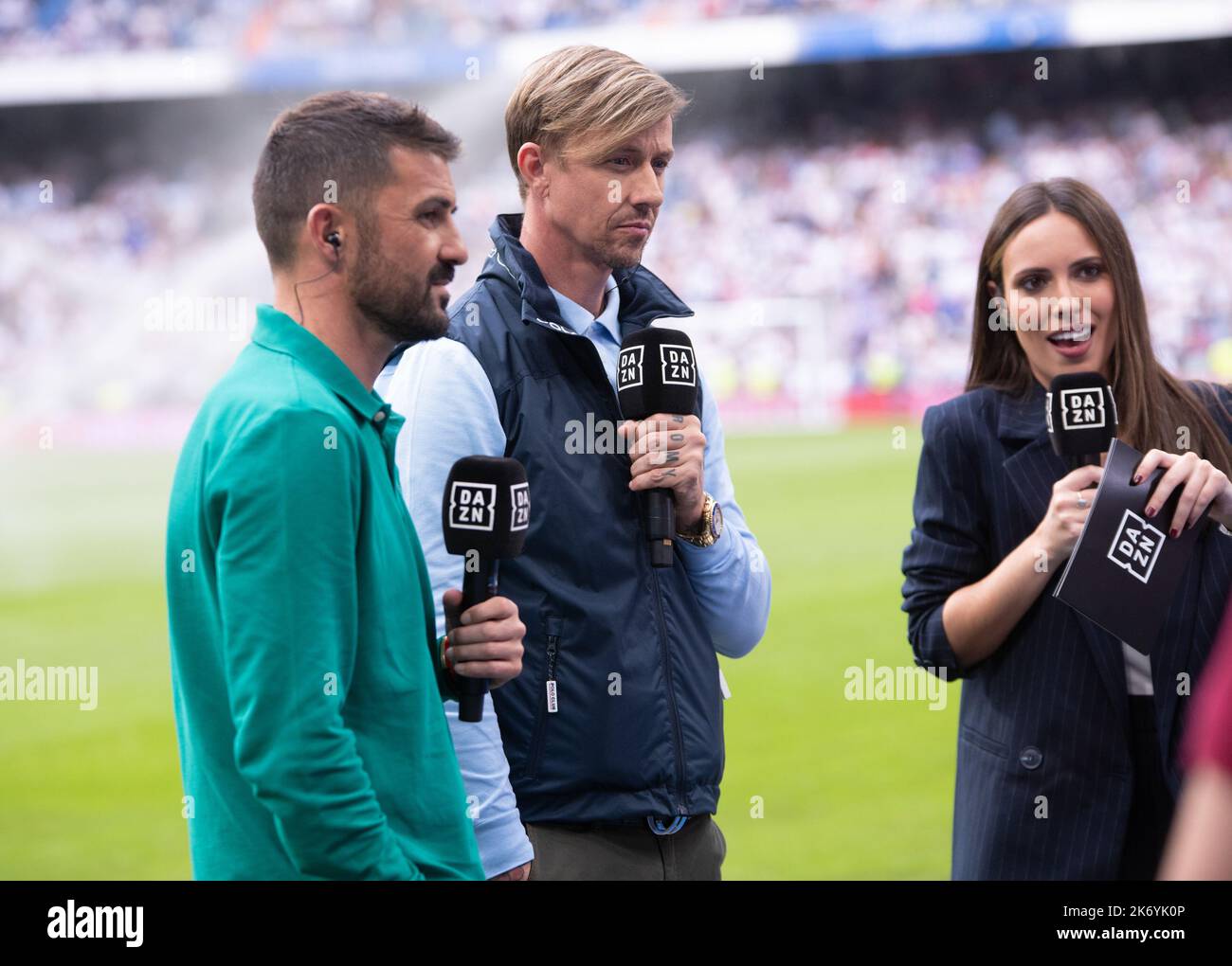 Madrid, Spain. 16th October 2022; Santiago Bernabeu Stadium, Madrid ...
