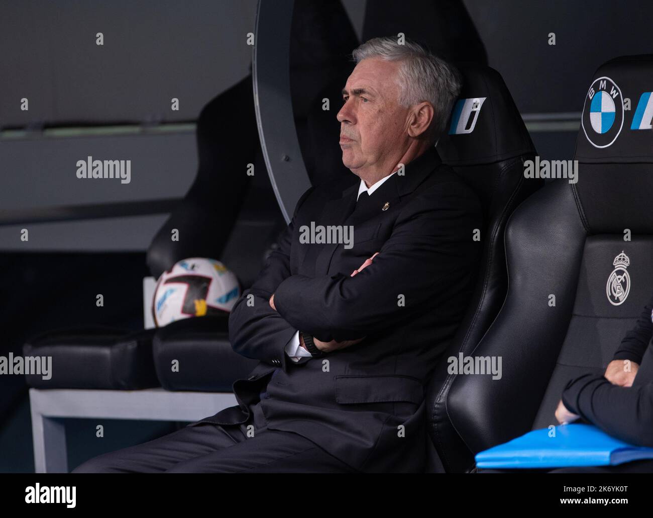 Madrid, Spain. 16th October 2022; Santiago Bernabeu Stadium, Madrid ...