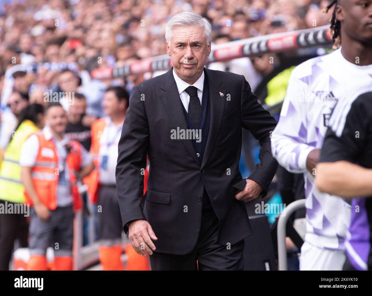 Madrid, Spain. 16th October 2022; Santiago Bernabeu Stadium, Madrid ...