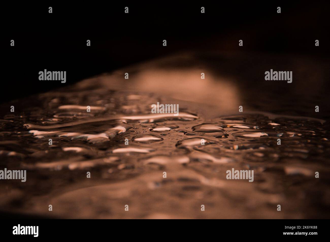 Water droplets patterns hi-res stock photography and images - Alamy