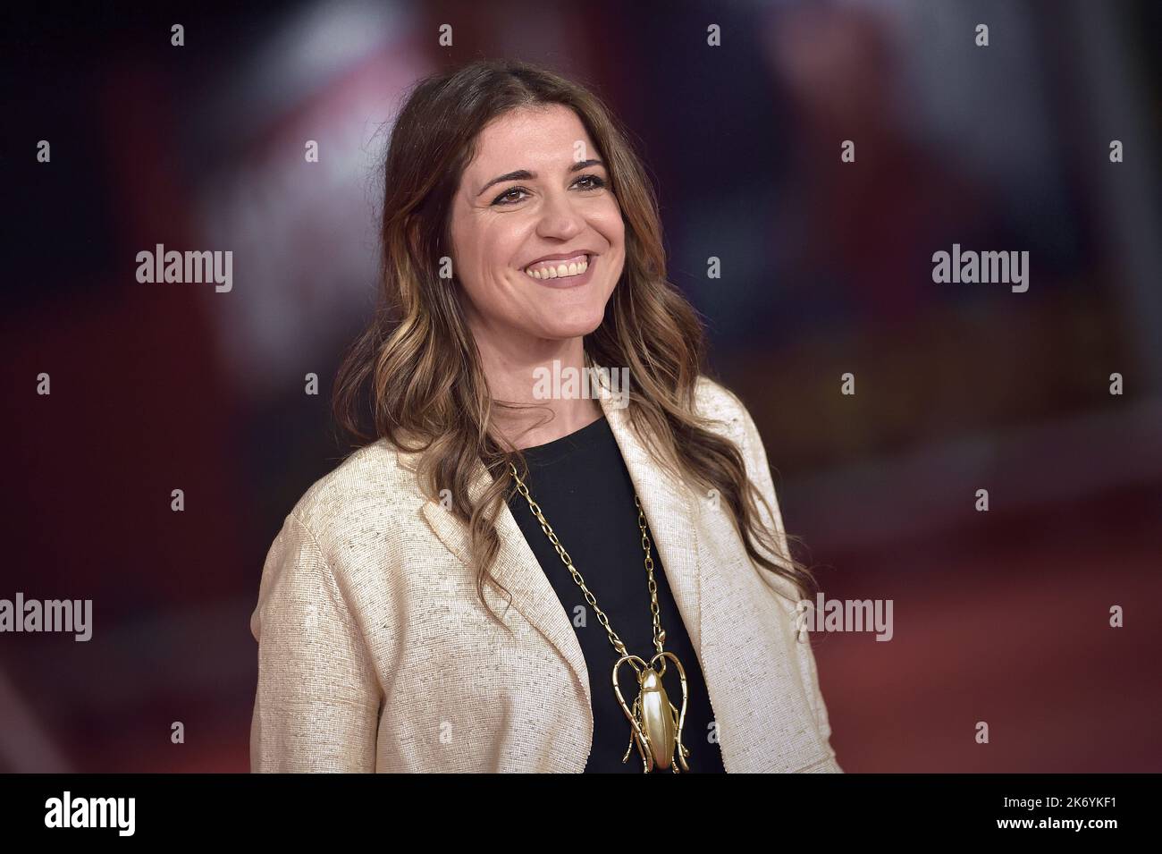 Rome, Italy. 15th Oct, 2022. ROME, ITALY - OCTOBER 15:Carlotta Proietti ...