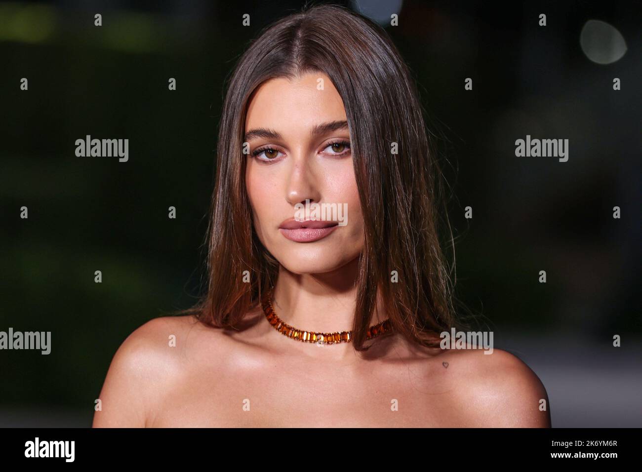 LOS ANGELES, CALIFORNIA, USA - OCTOBER 15: Hailey Rhode Baldwin Bieber ...