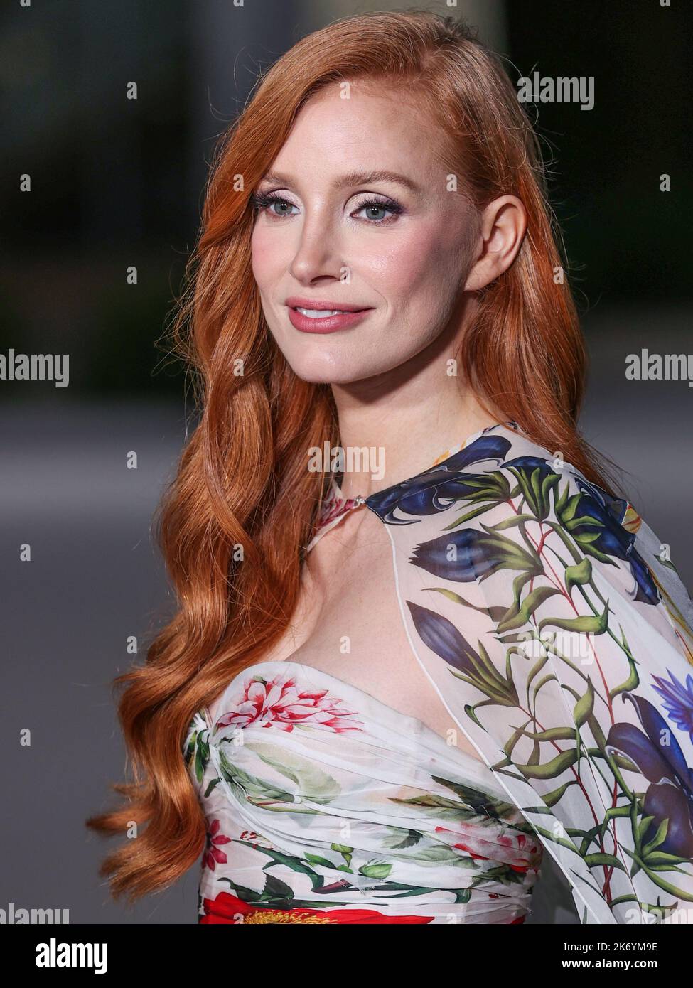 LOS ANGELES, CALIFORNIA, USA - OCTOBER 15: Jessica Chastain arrives at ...