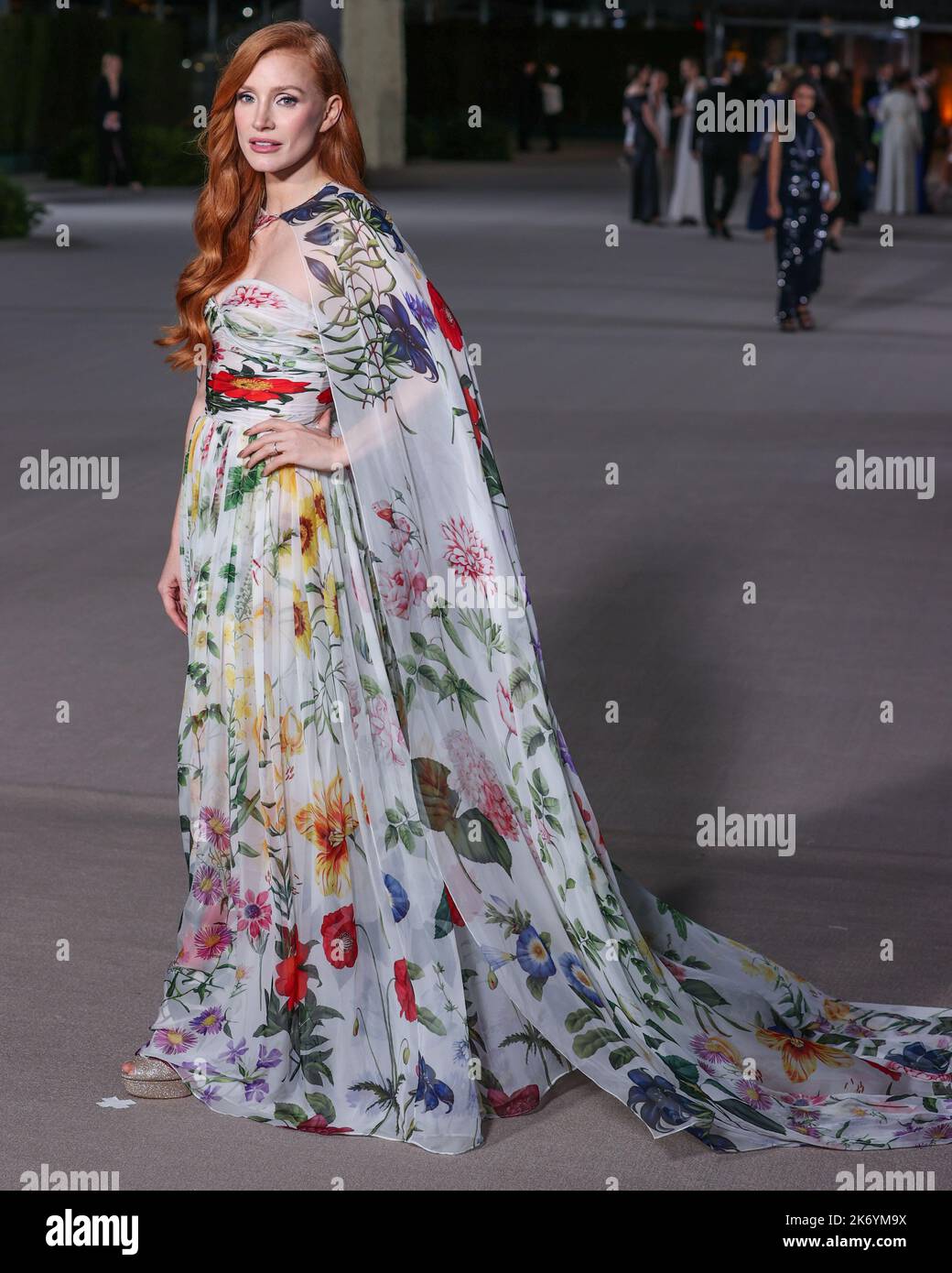 LOS ANGELES, CALIFORNIA, USA - OCTOBER 15: Jessica Chastain arrives at ...