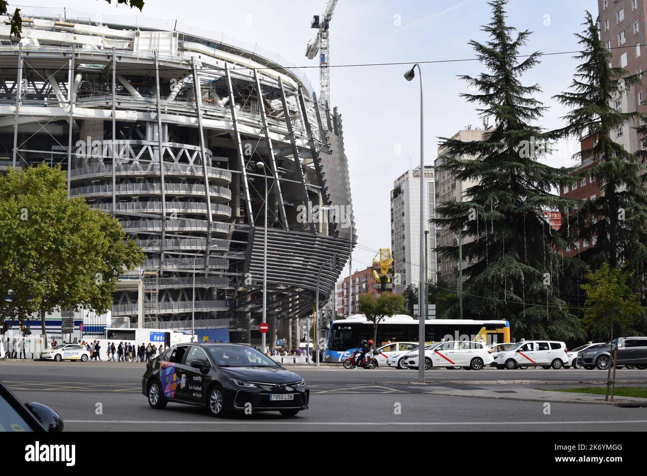 Santiago Bernabeu stadium before Real Madrid vs Barcelona match - El ...