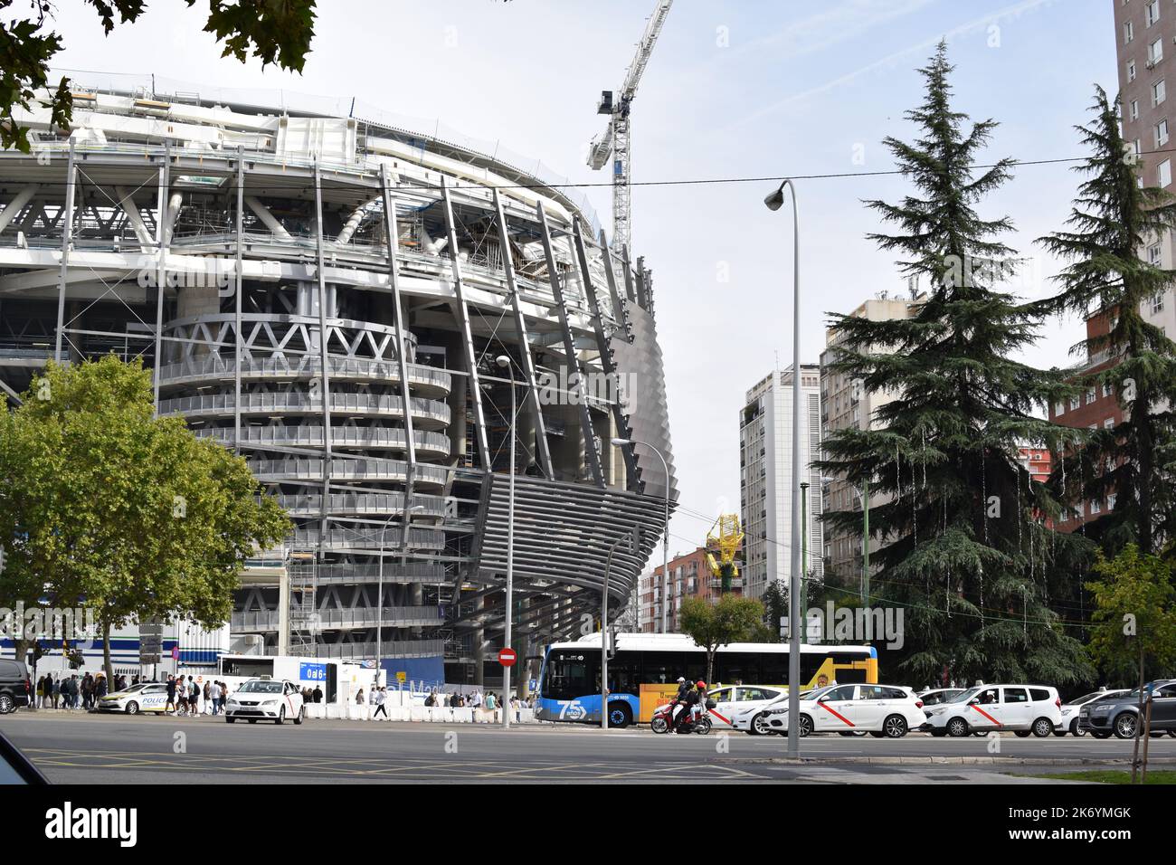 Santiago Bernabeu stadium before Real Madrid vs Barcelona match - El ...