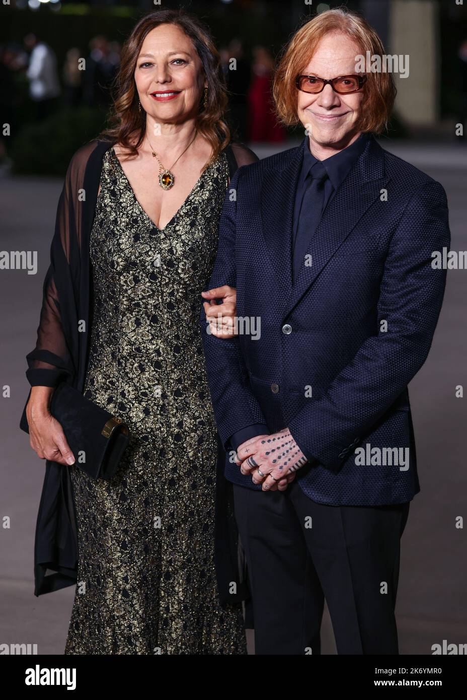 LOS ANGELES, CALIFORNIA, USA - OCTOBER 15: Laura Engel and Danny Elfman ...
