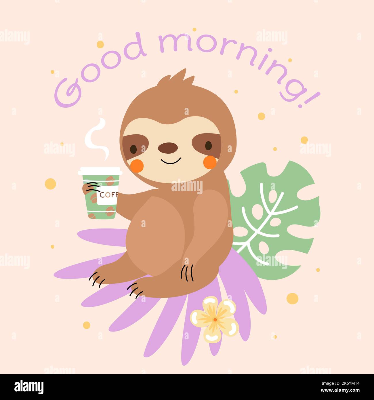 Good morning new style Stock Vector Images - Alamy