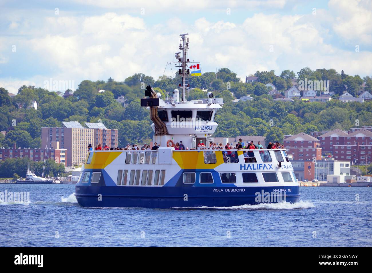 The Viola Desmond, an urban passenger ferry operated by Halifax Transit ...