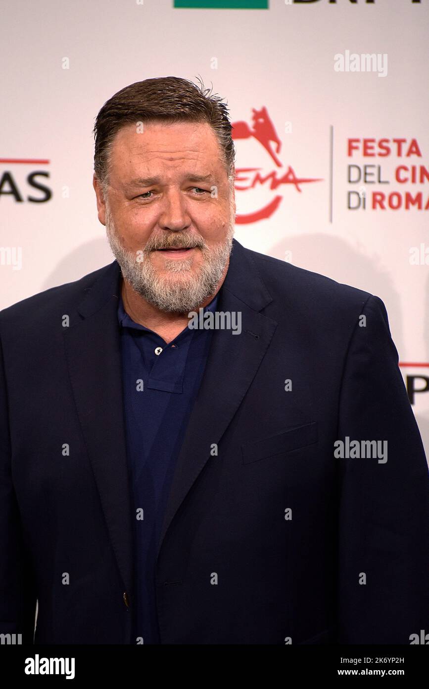 Russell Crowe attends the "Poker Face" photocall during the 17th Rome ...