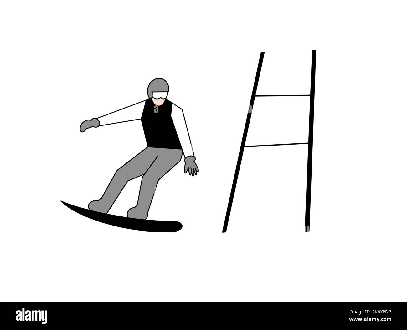 Snowboard, Sport, Olympic, Games, Discipline Stock Photo - Alamy