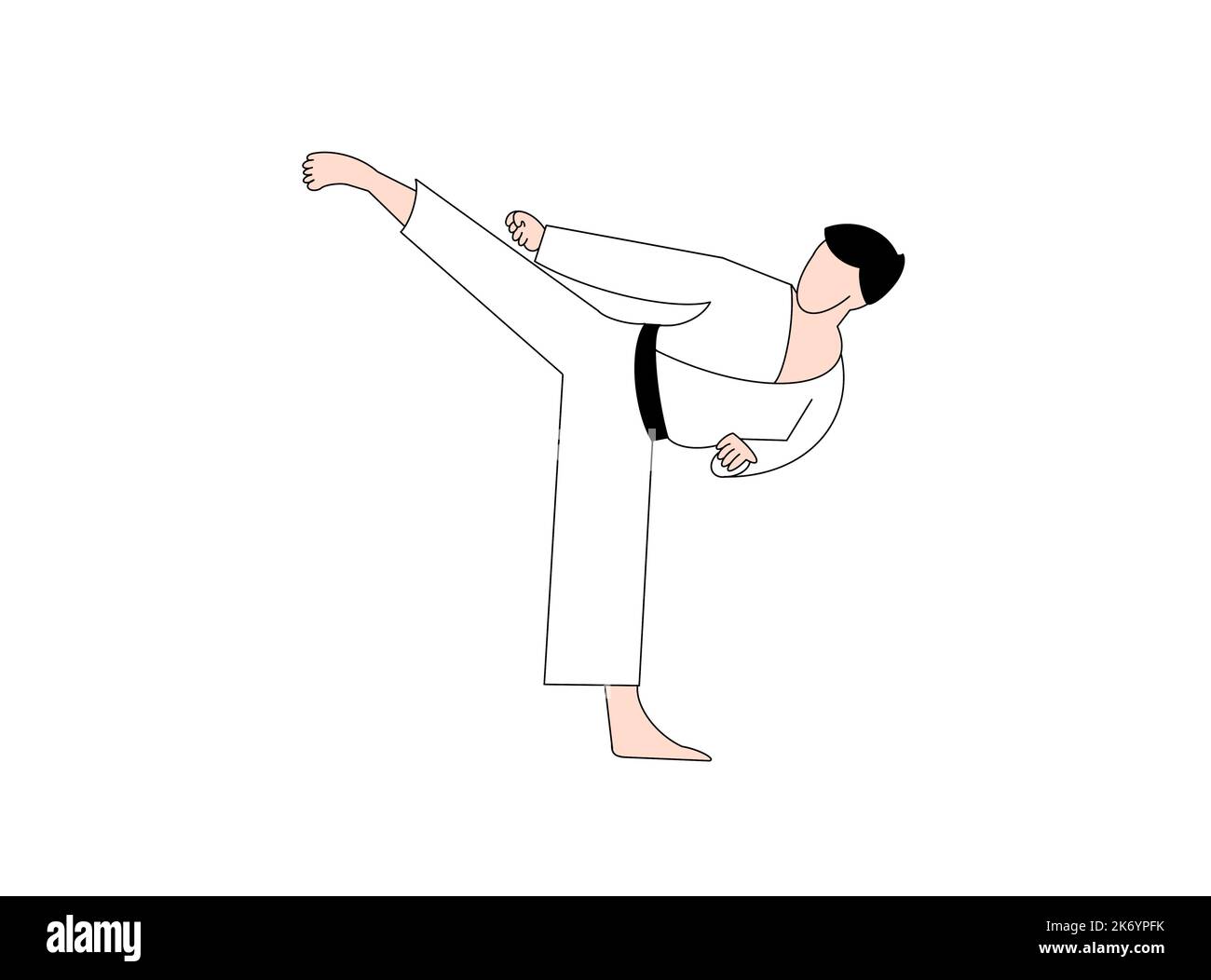 Karate, Sport, Olympic, Games, Discipline Stock Photo - Alamy