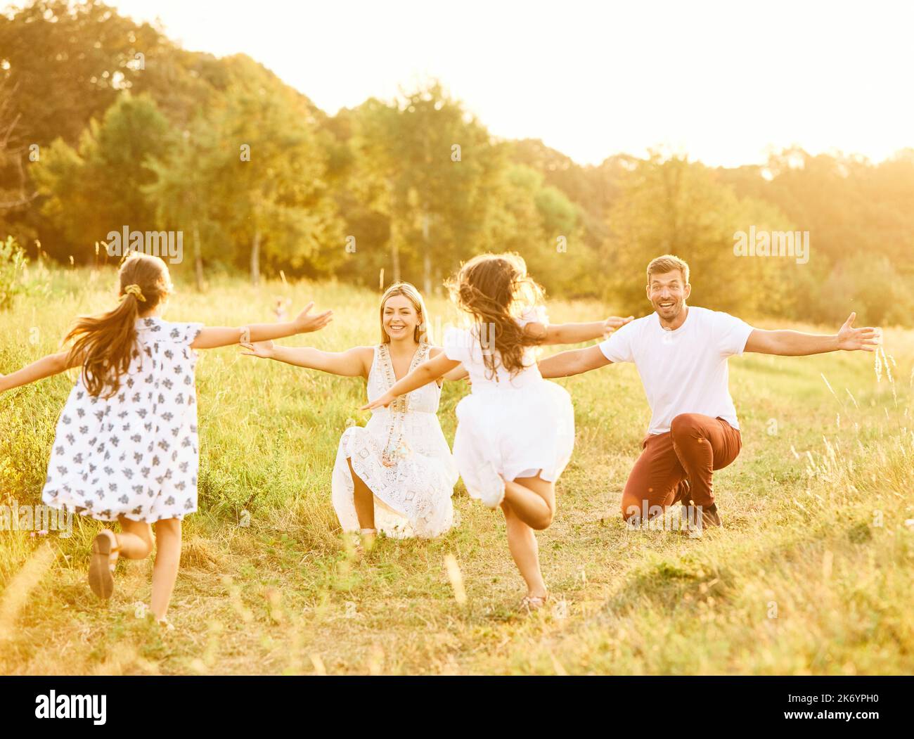 child family outdoor mother woman father girl happy happiness lifestyle ...