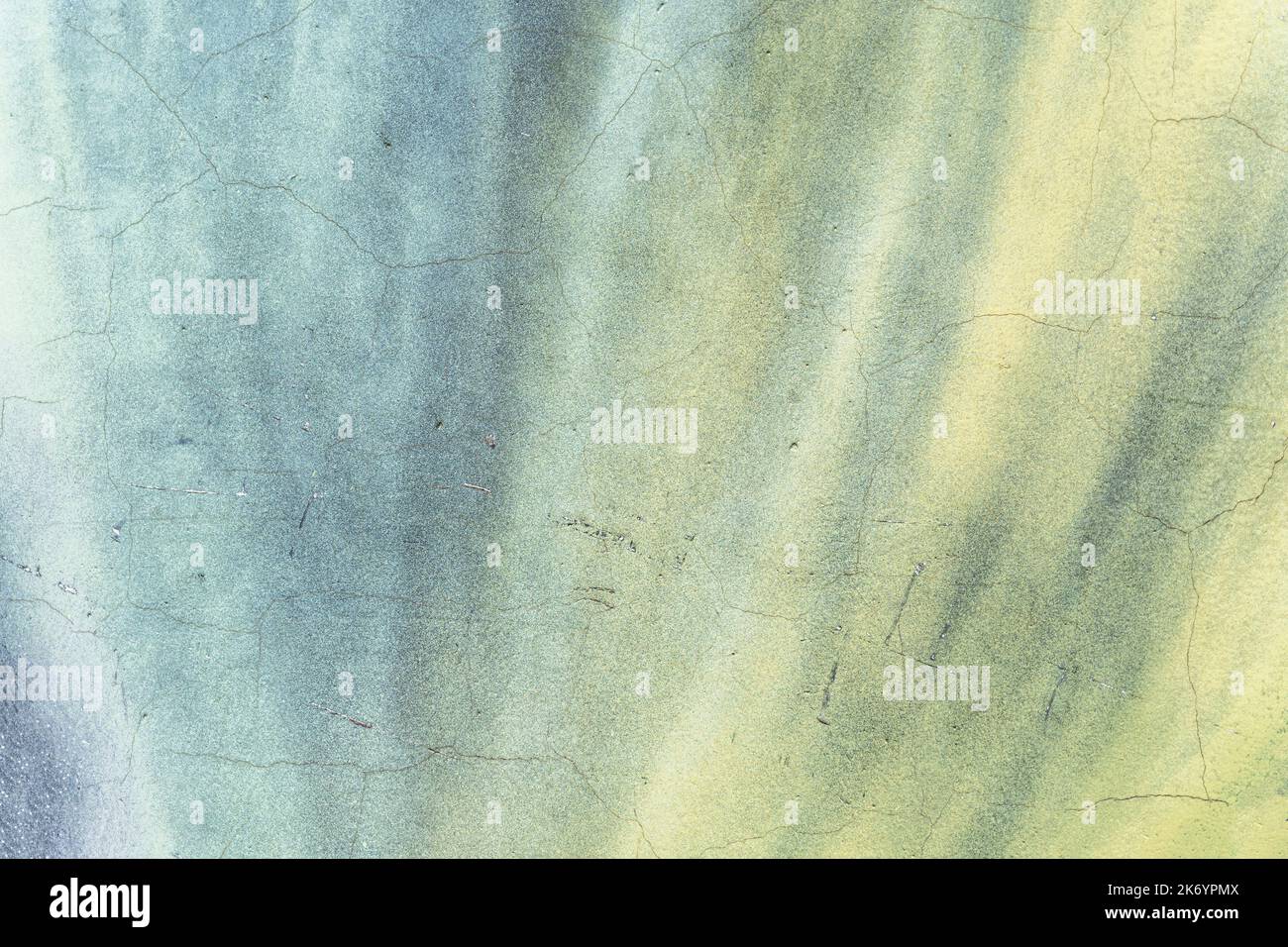 Aged painted cracked wall with smudged color spots, colorful background ...
