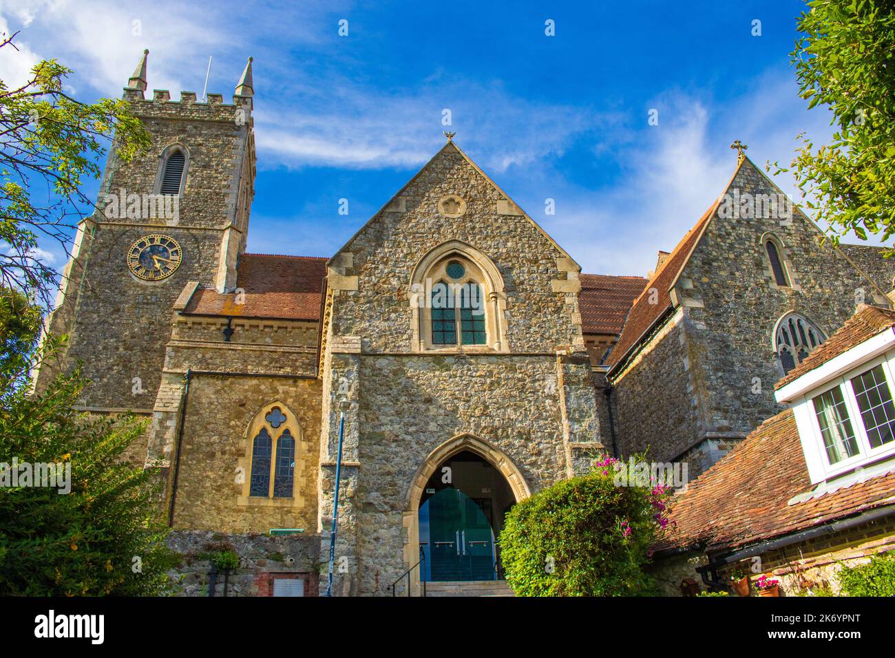 St Leonards Church -The ancient parish church of Hythe, St Leonard's ...