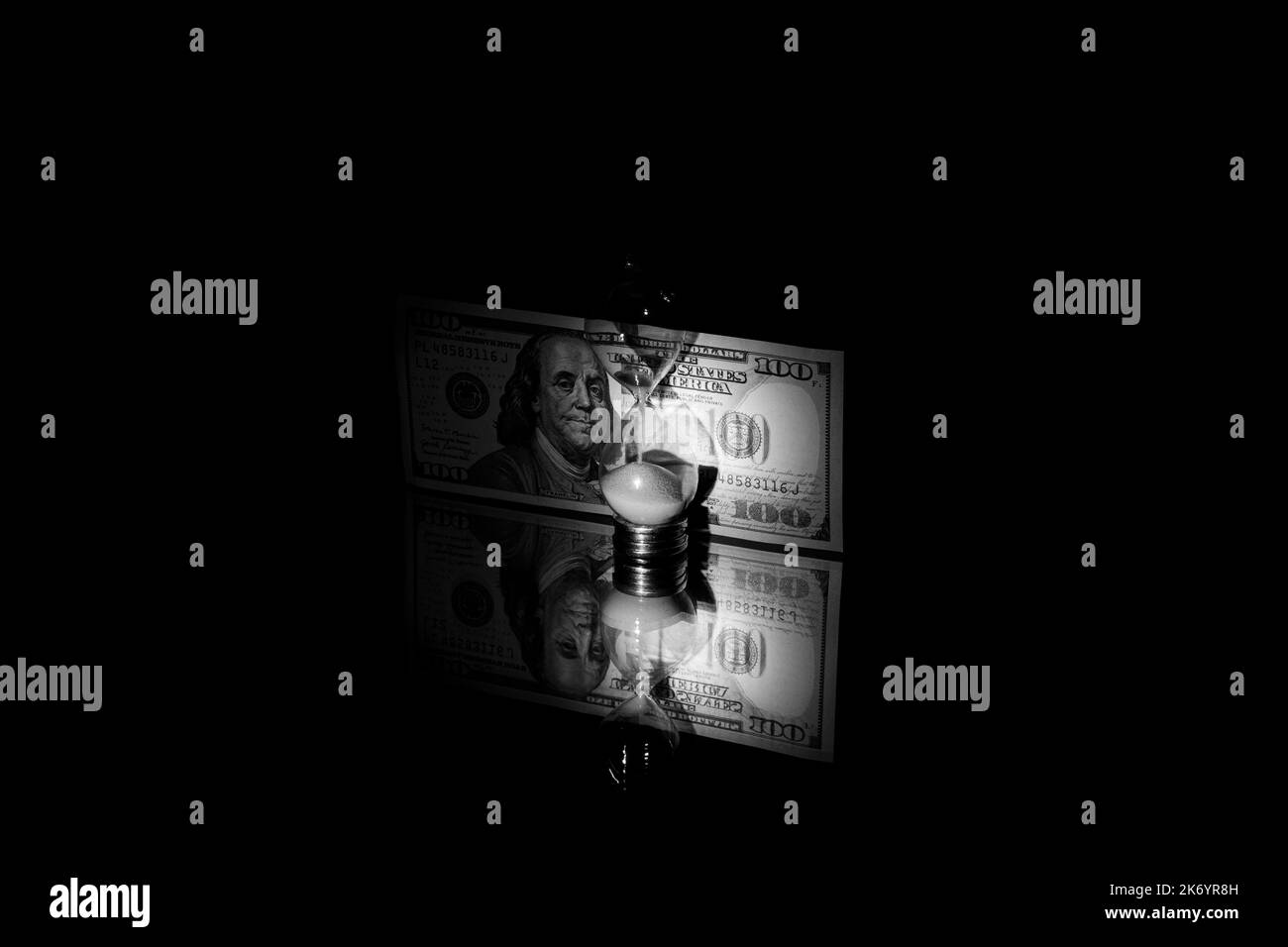 One hundred money Black and White Stock Photos & Images - Alamy