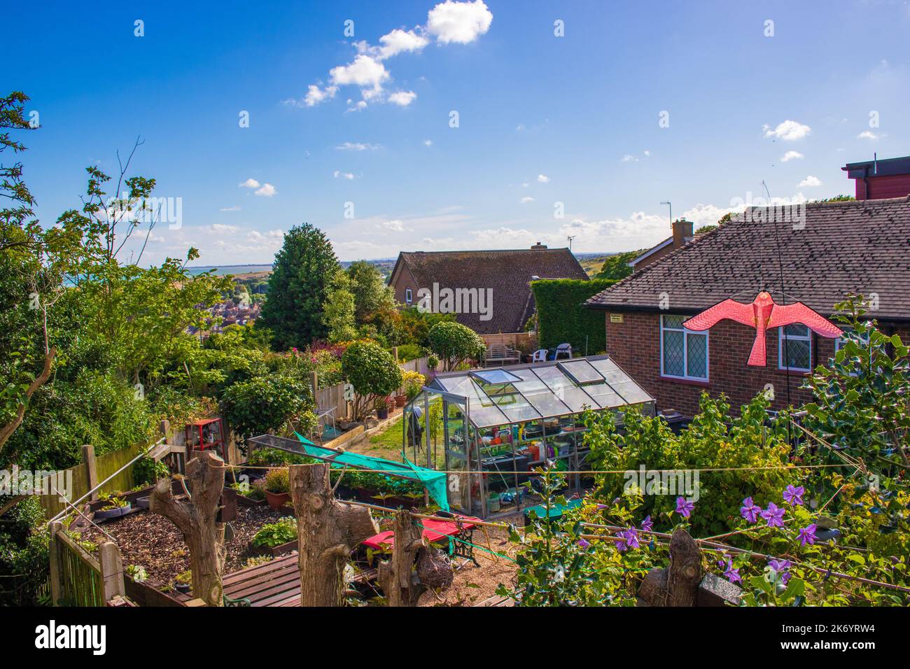 Greenhouse in a backyard of a house in Hythe with nice view,Kent ...
