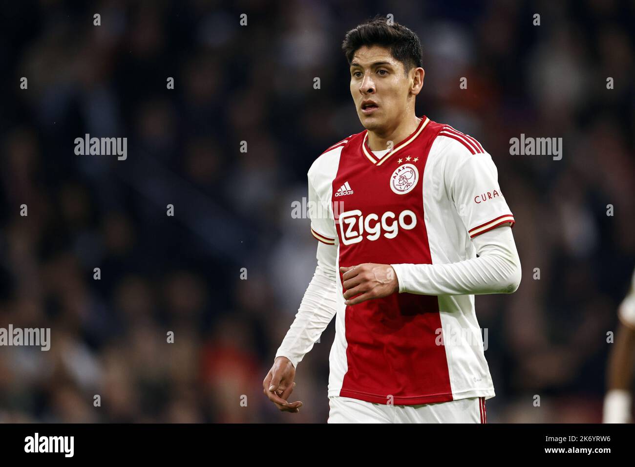 AMSTERDAM - Edson Alvarez of Ajax during the Dutch Eredivisie match ...