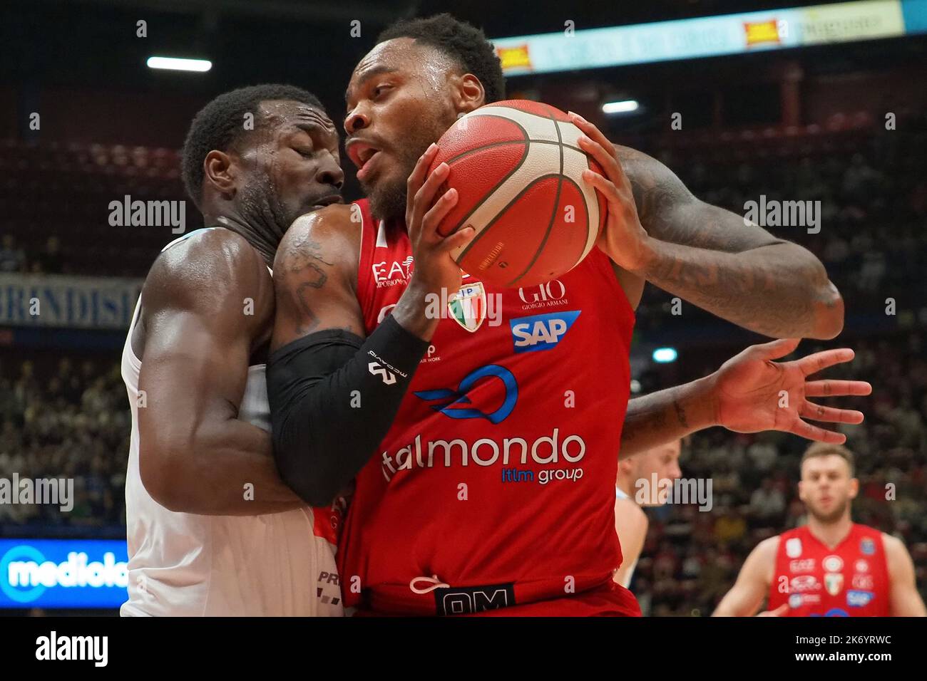 Mediolanum Forum, Milan, Italy, October 16, 2022, Deshaun Thomas (EA7 ...
