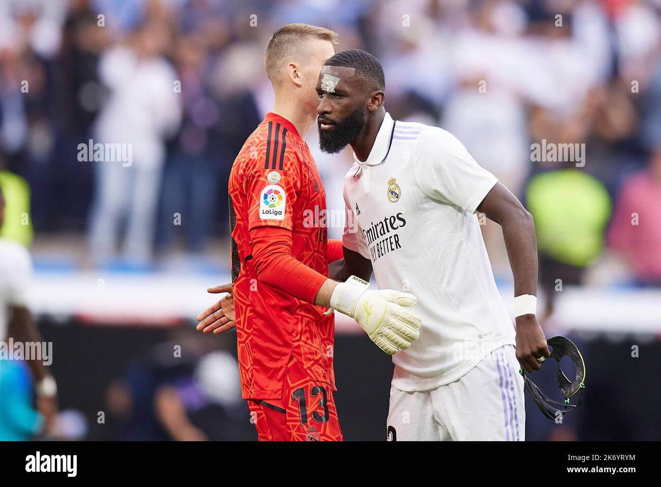 Madrid, Madrid, Spain. 16th Oct, 2022. Antonio Rudiguer of Real Madrid ...