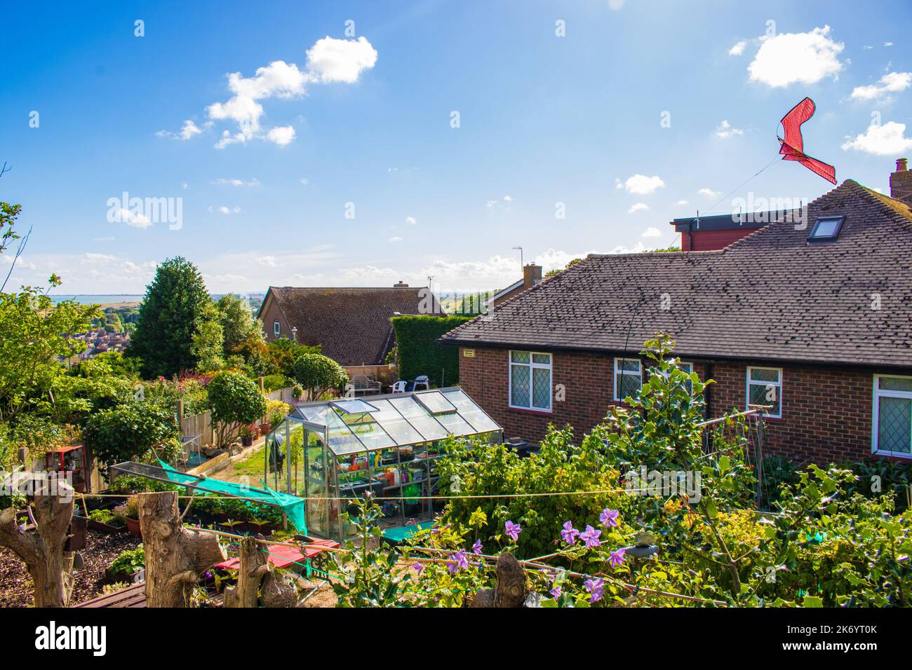 Greenhouse in a backyard of a house in Hythe with nice view,Kent ...